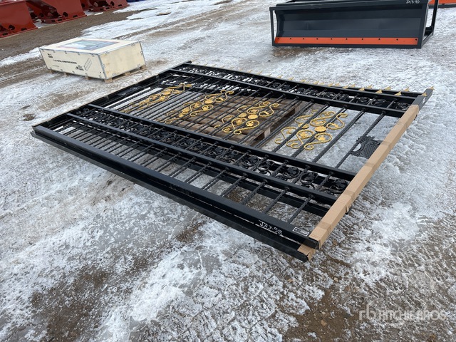 StanForge MG20 20 ft Wrought Iron Bi-Parting Puerta de entrada (Unused ...