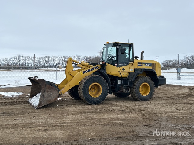2014 Komatsu WA270-7 Wheel Loader | Ritchie Bros. Auctioneers