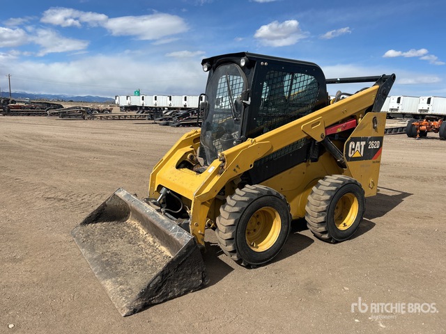 2017 Cat 262D Two-Speed Skid Steer Loader | Ritchie Bros. Auctioneers