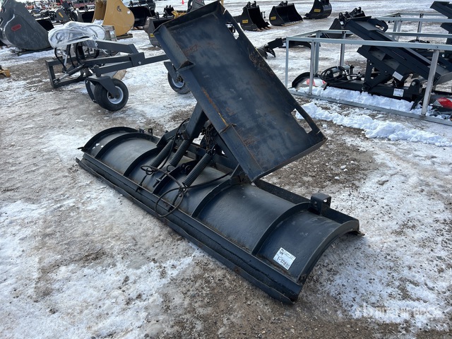 96 in Angle Skid Steer Snow Pusher | Ritchie Bros. Auctioneers