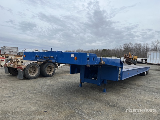 2000 Landoll 660 47 ft T/A Sliding Axle Trailer | Ritchie Bros. Auctioneers