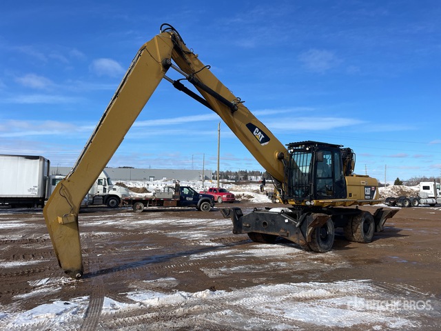 2014 Cat M322D MH Wheel Material Handler | Ritchie Bros. Auctioneers
