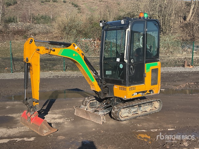2018 JCB 16C-1 Mini Excavator | Ritchie Bros. Auctioneers