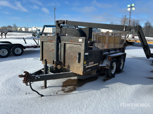 2014 Hitchman 12 ft T/A Dump Utility Trailer | Ritchie Bros. Auctioneers