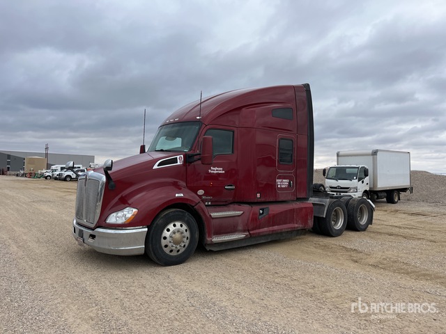 2019 Kenworth T680 6x4 T/A Sleeper Truck Tractor | Ritchie Bros ...