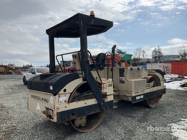 Ingersoll Rand DD90 Double Drum Roller | Ritchie Bros. Auctioneers