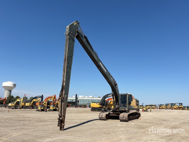 2015 Volvo EC250E LR Long Reach Tracked Excavator | Ritchie Bros ...