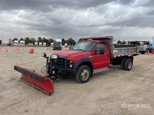 2008 Ford F-550 XL 4x4 plow width 102 in Camion à benne | Ritchie Bros ...