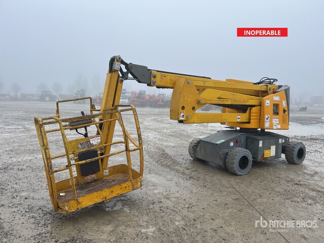 2008 Haulotte HA15IP Articulating Boom Lift (Inoperable) | Ritchie Bros. Auctioneers