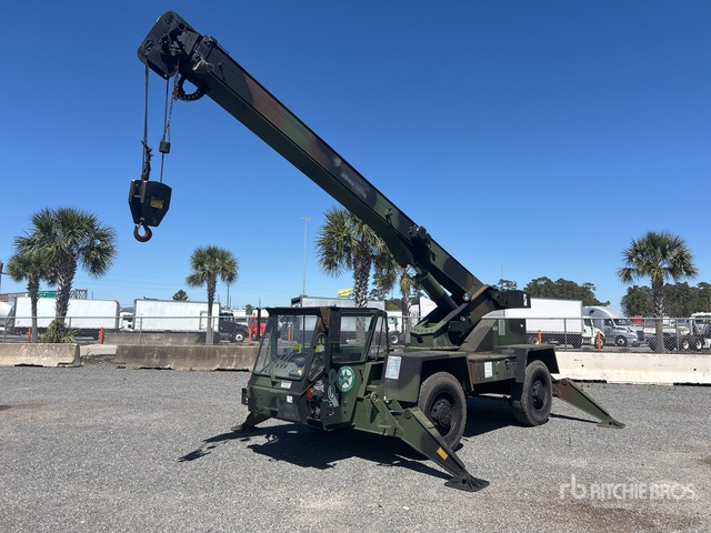 1989 Terex LRT110 7.5 ton 4x4 Rough Terrain Crane | Ritchie Bros ...
