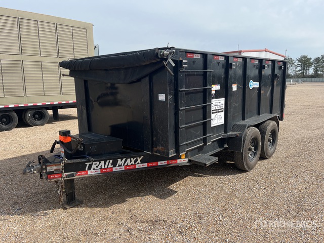 2024 Trail Maxx DT27-144 14 ft T/A Dump Utility Trailer | Ritchie Bros ...