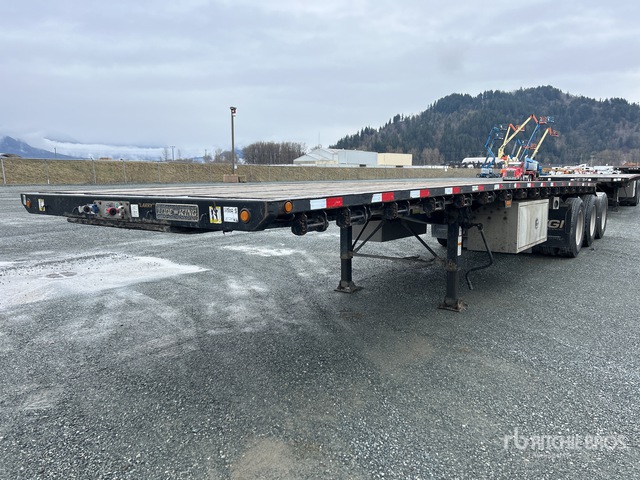 2011 Lode King 32 ft Tri/A Super B-Train Lead Flatbed Trailer | Ritchie ...