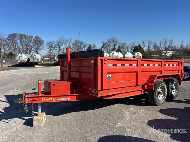 2021 Hefty 14 ft T/A Dump Utility Trailer | Ritchie Bros. Auctioneers