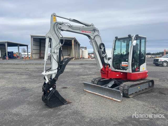 2024 Takeuchi TB257FR Mini Excavator | Ritchie Bros. Auctioneers