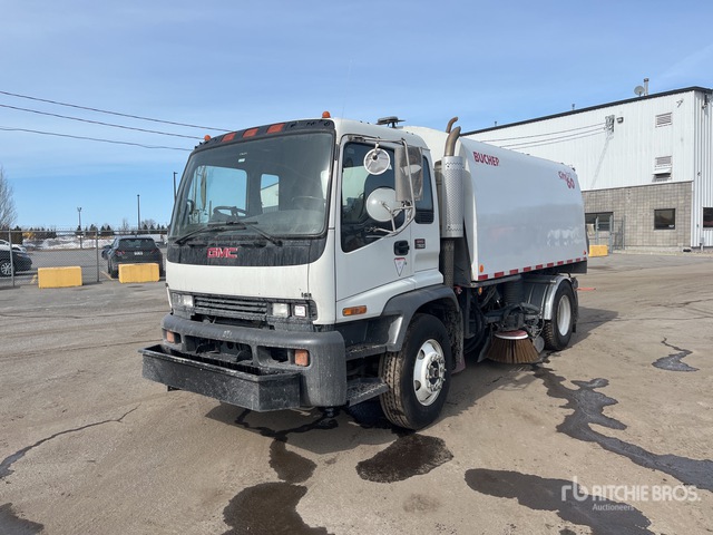Bucher Cityfant 60 on 2007 GMC T7500 Sweeper Truck | Ritchie Bros ...