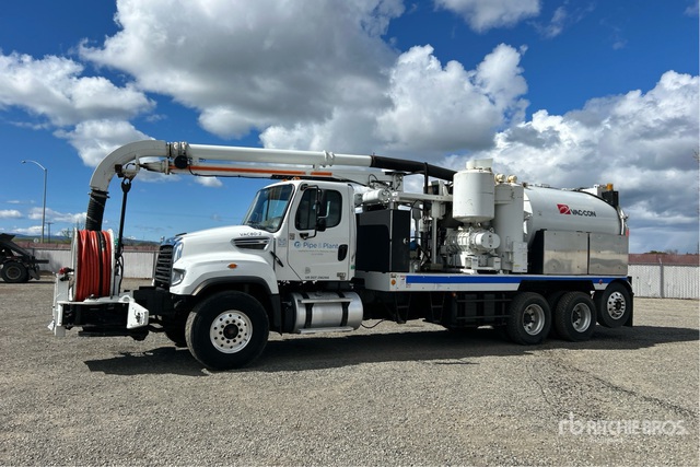 Vac-con VPD3611LHAEN on 2017 Freightliner 114SD 6x4 Sewer Cleaner Truck | Ritchie Bros. Auctioneers