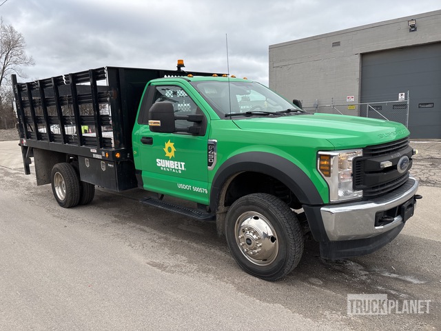 2018 Ford F-450 XL 4x4 Flatbed Truck in DETROIT, Michigan, United ...