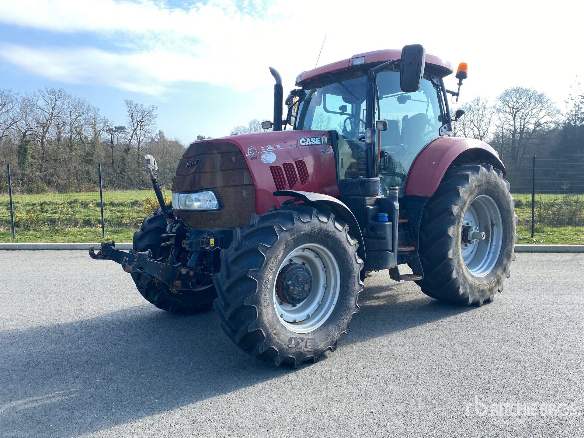 2014 Case IH Puma 130 CVX Tracteur Agricole Tracteur agricole 4 roues ...