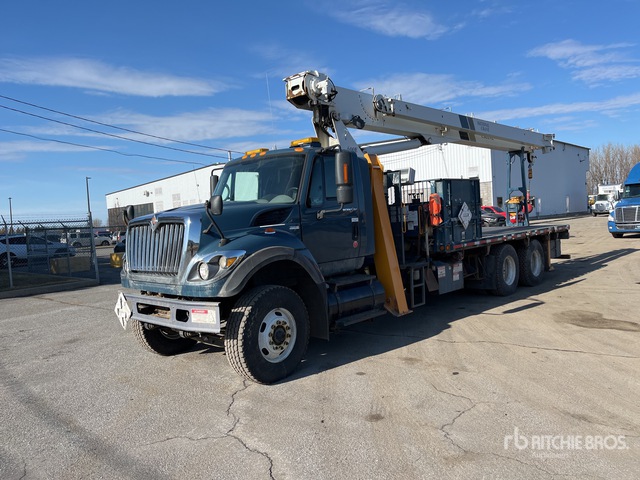 National 600E 40000 lb Straight Boom on 2010 International 7600 6x4 ...