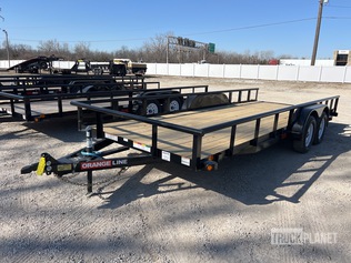 2024 Orange Line TU70-20BK4AR2B 20 ft T/A Utility Trailer (Unused) in ...