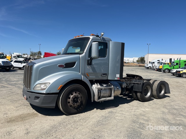 2016 Peterbilt 579 6x4 T/A Sleeper Truck Tractor | Ritchie Bros ...