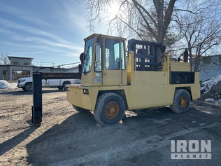1985 Baumann CS 120/16/40 12 ton Pneumatic Tire Side Loader Forklift in ...