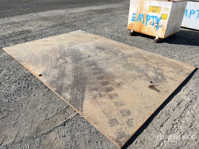 12 ft x 8 ft (1 in Thick) Plaques d'acier | Ritchie Bros. Auctioneers