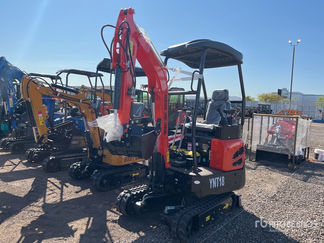 2025 AGT YNT18 Mini Excavator (Unused) | Ritchie Bros. Auctioneers