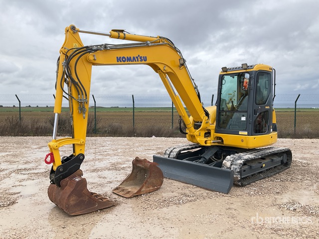 2015 Komatsu PC80MR-3 Tracked Excavator | Ritchie Bros. Auctioneers