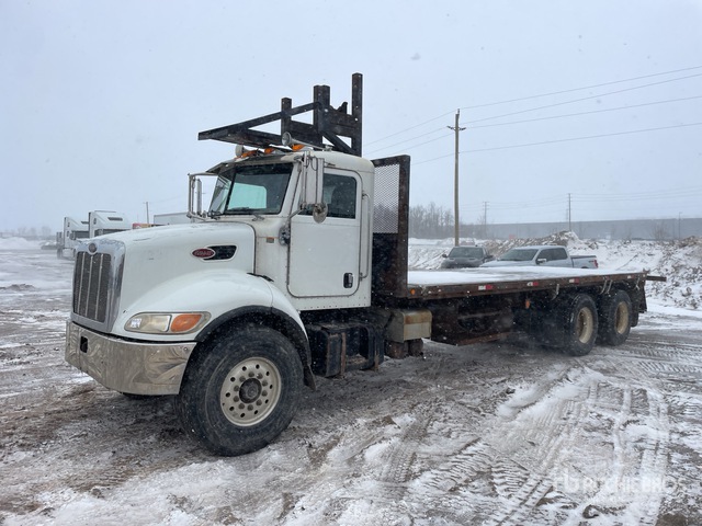 2006 Peterbilt 335 6x4 Flatbed Truck | Ritchie Bros. Auctioneers