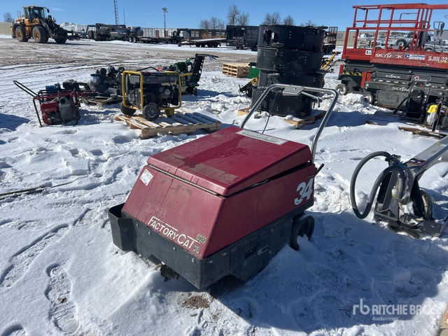 Factory Cat Walk-Behind Electric Floor Sweeper | Ritchie Bros. Auctioneers