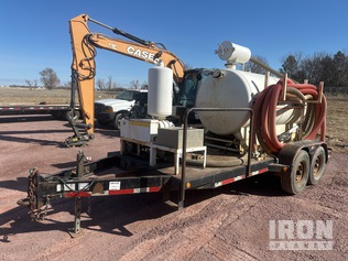 1998 Maxey F716 14 ft T/A w/Vacmaster SPV-800 Flatbed Trailer in ...