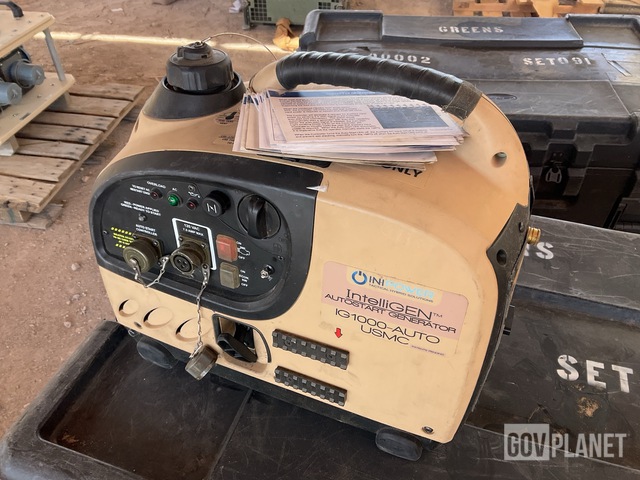 Surplus INI Power Systems IG1000-ICMF Portable Generator Set in Yermo ...