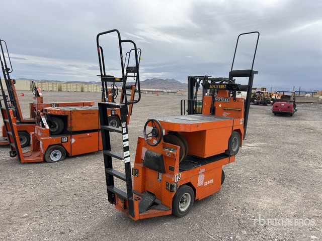 Quantity of (2) Motrec E-266 Stock Chaser Utility Cart (Inoperable ...