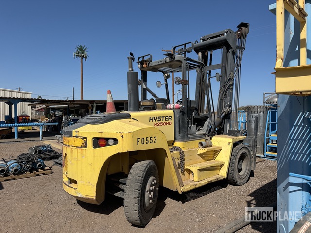 2012 Hyster H250HD 23200 lb Pneumatic Tire Forklift in Chandler ...
