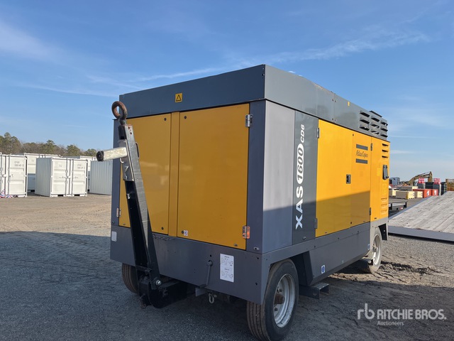 2010 Atlas Copco XAS1600CD6 1600 cfm Mobile Air Compressor | Ritchie ...