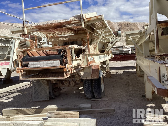 2002 FabTech 6x20 Screen Plant Chassis (Inoperable) in Sloan, Nevada ...
