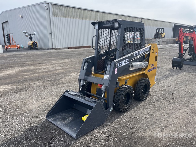 2025 CFG KRW232 Mini Skid Steer Loader (Unused) | Ritchie Bros. Auctioneers