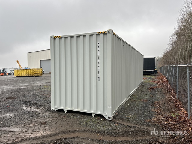 2025 40 ft High Cube Contenedor de almacenamiento | Ritchie Bros ...