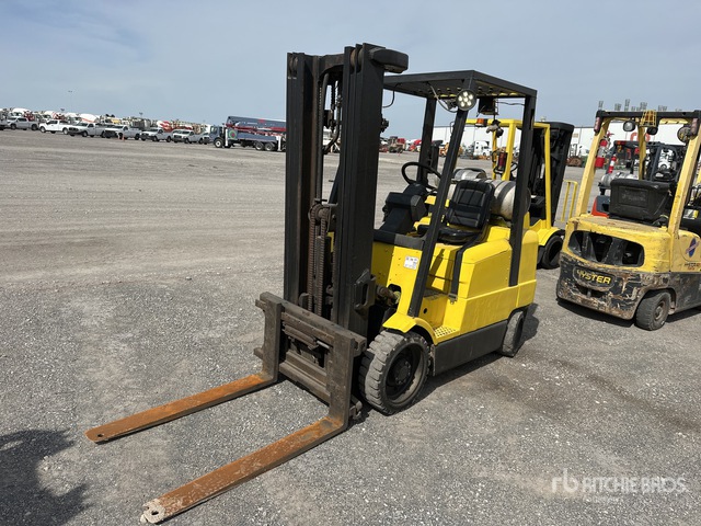 Hyster S50XM 4950 lb Cushion Tire Forklift | Ritchie Bros. Auctioneers