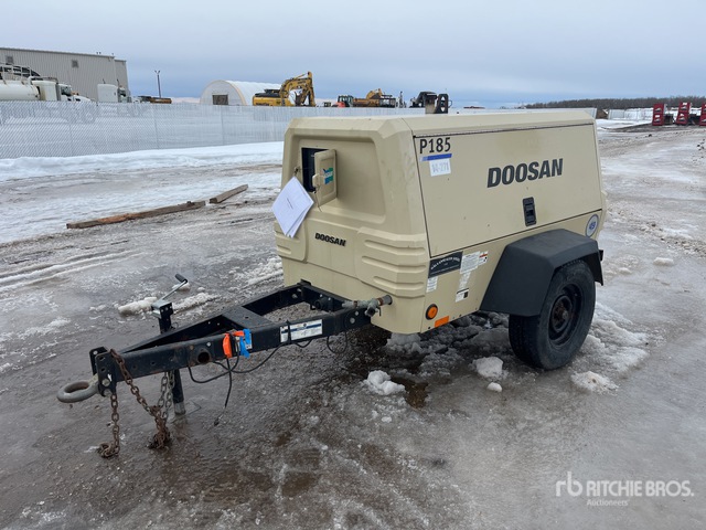 2014 Doosan P185 185 cfm Mobile Air Compressor | Ritchie Bros. Auctioneers