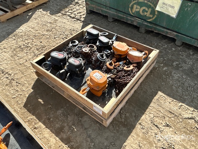 Quantity of (7) Magna/Tiger Chain Hoist | Ritchie Bros. Auctioneers