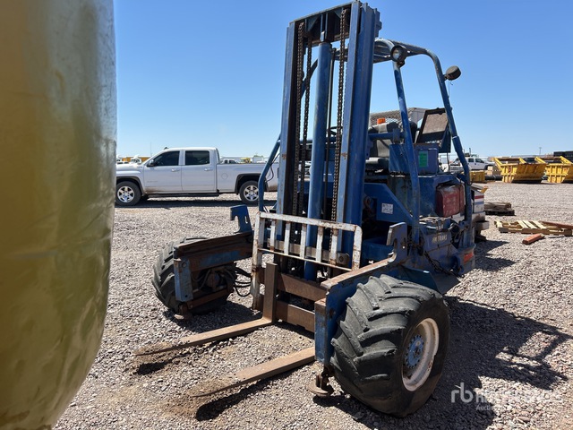 1990 Princeton D5000 5000 lb 3x3 Truck Mounted Forklift (Inoperable ...
