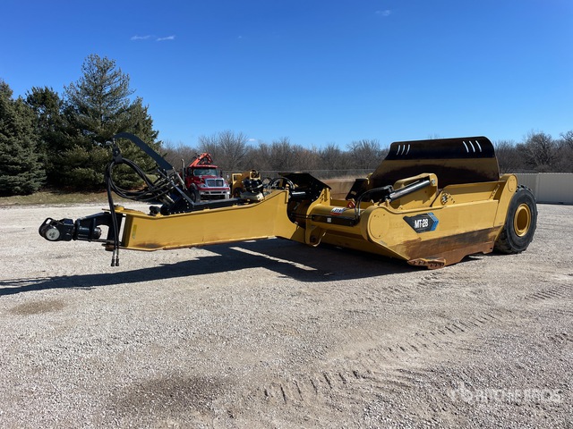2018 MTS MT28 4 Tire Hydraulic Pull Scraper | Ritchie Bros. Auctioneers