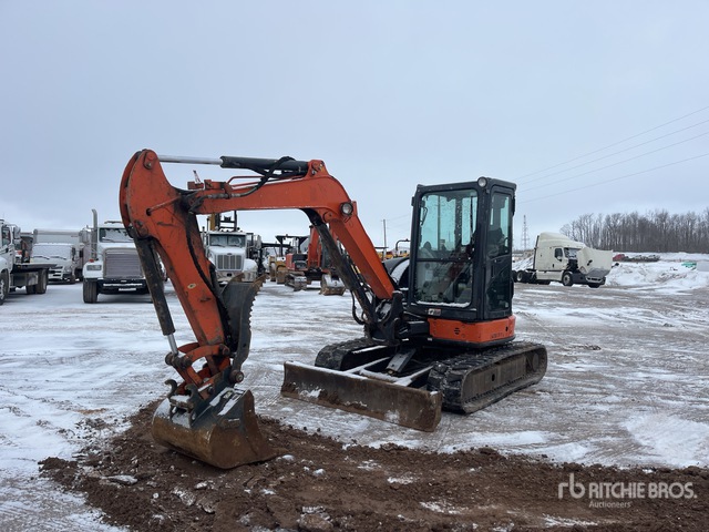 Hitachi ZX50U-5N Mini Excavator | Ritchie Bros. Auctioneers