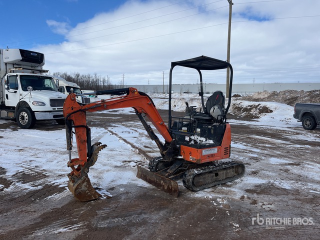 2008 Hitachi ZX17U-5N Mini Excavator | Ritchie Bros. Auctioneers