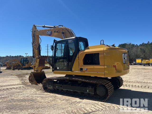 2023 Cat 317 Tracked Excavator in Midway, Florida, United States ...
