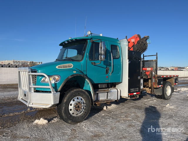 Palfinger PK18500 Articulated Boom on 2011 Freightliner M2 106 Extended ...