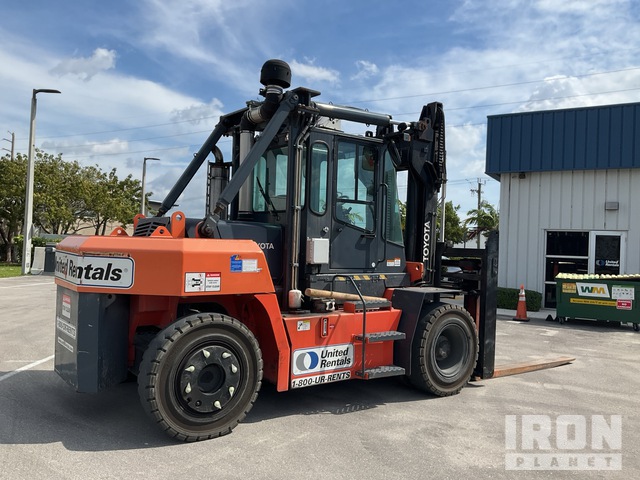 2017 Toyota THD3000-24 30000 lb Pneumatic Tire Forklift in Miami ...