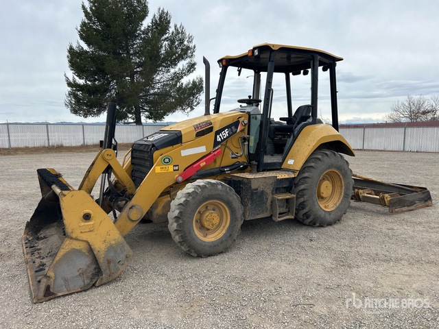 2017 Cat 415F2 IL 4x4 Landscape Loader | Ritchie Bros. Auctioneers